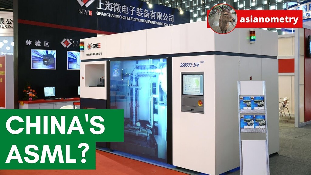Shanghai Micro Electronics Equipment—China's Entry in the ...