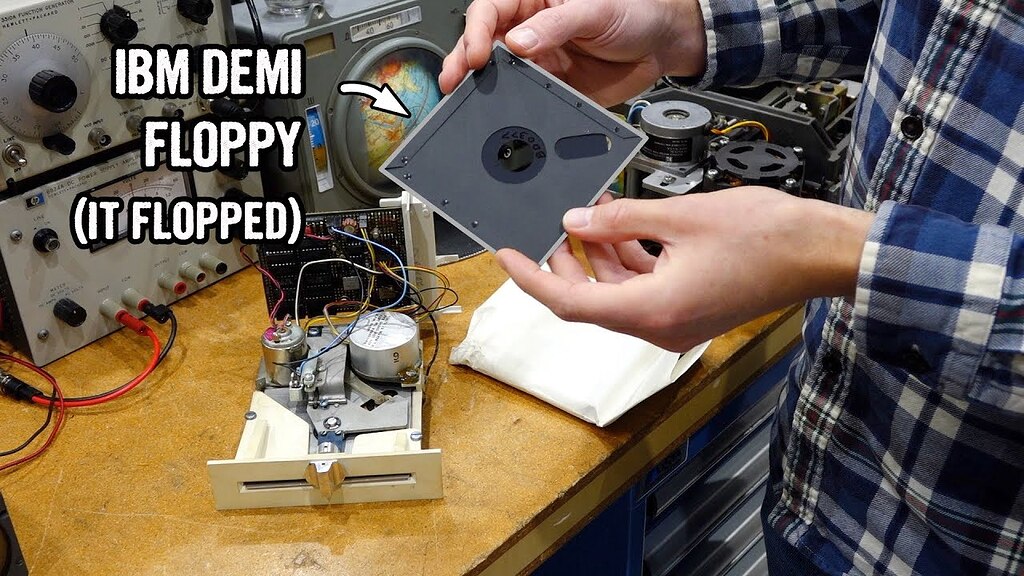 Recovering Data from Obscure 8 Inch Floppy Disc Formats - Continuity - Scanalyst