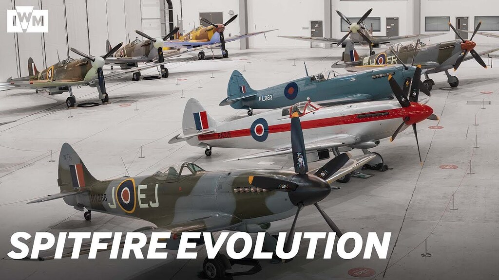 Evolution of the Spitfire during World War II - Continuity - Scanalyst