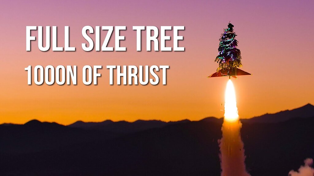 Finally—A Rocket Powered Christmas Tree: “Season's Yeetings” - The ...
