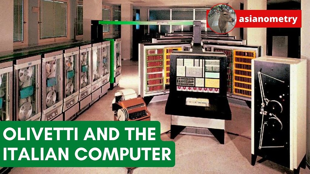 Olivetti and the Rise and Fall of Computer Manufacturing in Italy ...