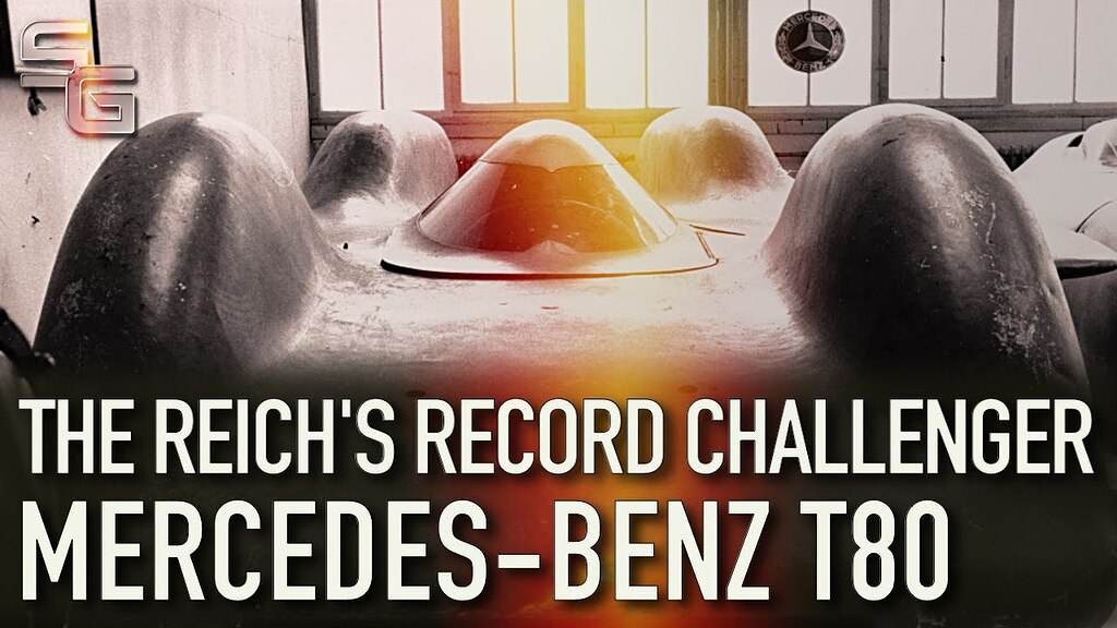 Nazi Germany's Land Speed Record Contender—Mercedes-Benz T80 “Blackbird ...