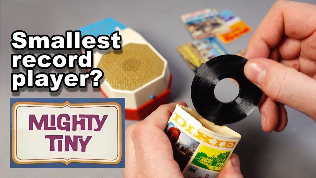 The Tiniest (and Probably Worst) Record Player Ever - Tracking with ...