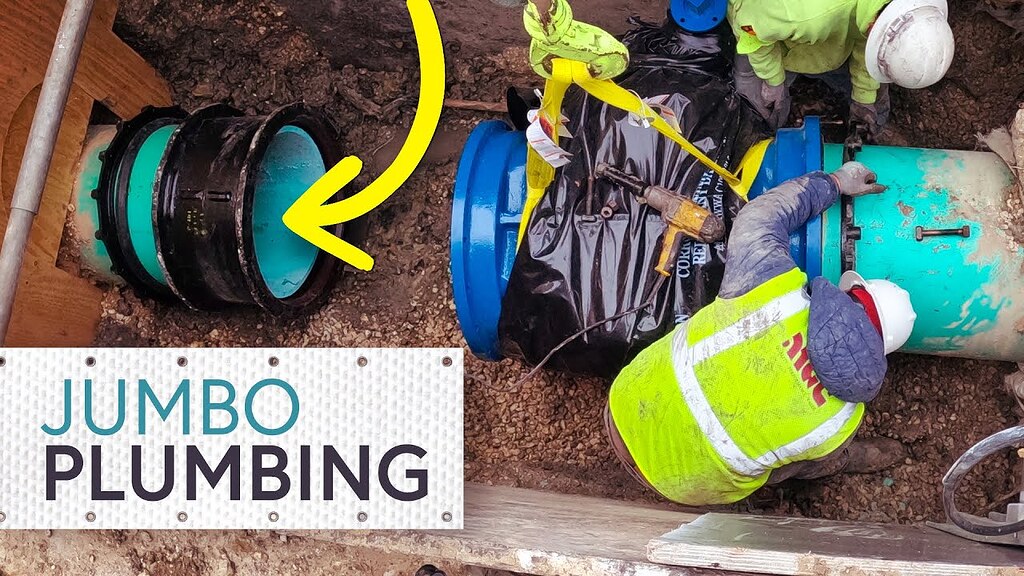 Construction of a Sewage Pumping Station, Part 3: Pipe Connections to ...