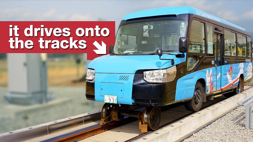 Those Wacky Japanese—It's a Bus; It's a Train; No, It's a Dual Mode ...