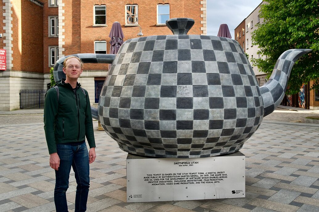 Real World Utah Teapot Spotted in Dublin - Continuity - Scanalyst