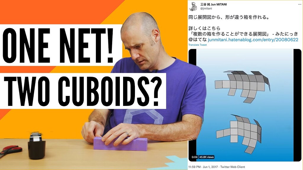 Can One Flat Net of Squares Fold into Two or More Different Cuboids ...