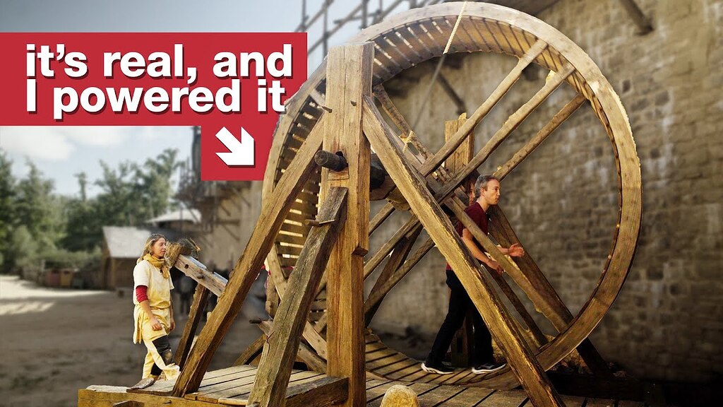 Medieval Treadmill Crane - Continuity - Scanalyst