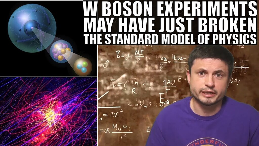 Precision Measurement of the W Boson Mass Disagees with Standard Model ...