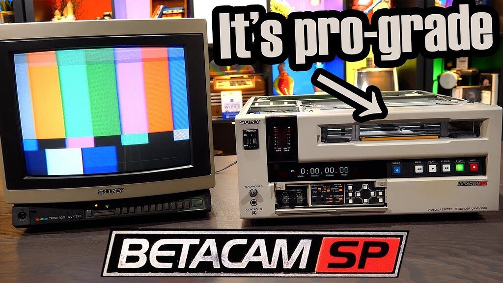 Beta Reborn—Sony's Betacam Professional Video Standard - Continuity ...