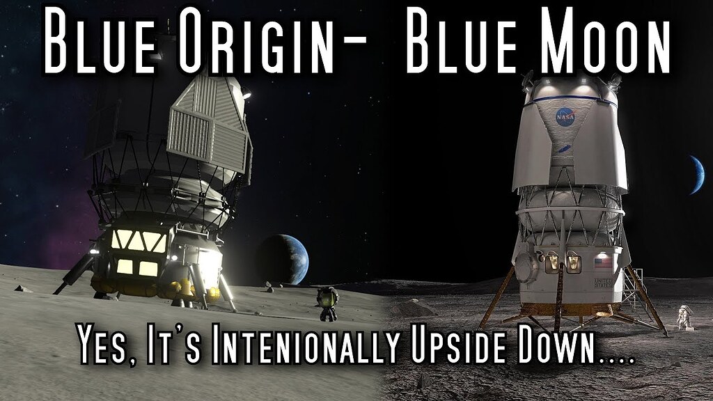 How Blue Origin Redesigned Their Lunar Lander - Context - Scanalyst