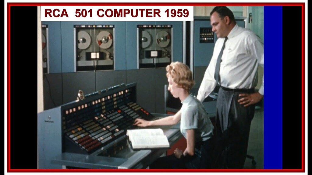 From 1959—RCA 501 Computer at the U.S. Air Force Air Reserve Records ...