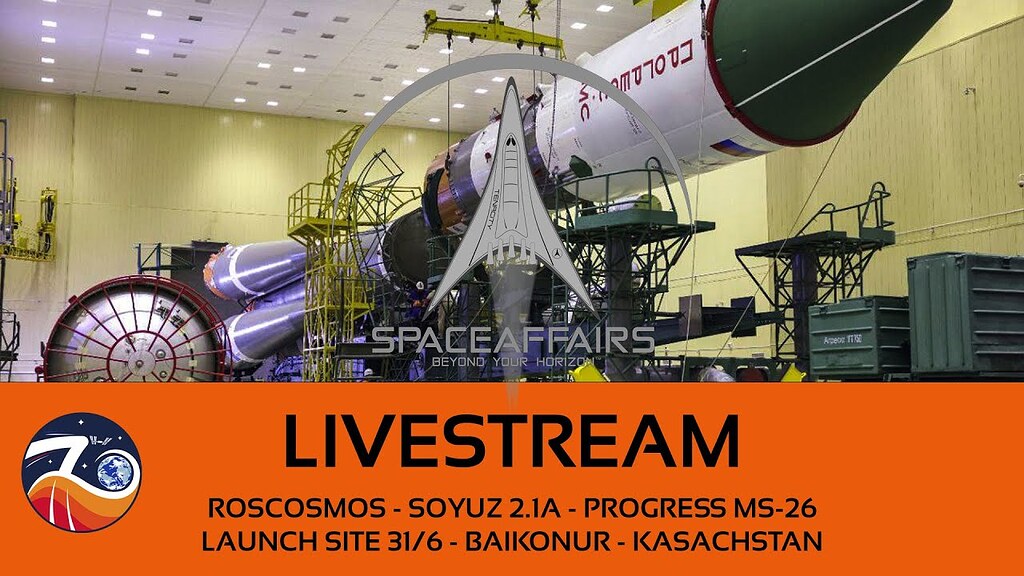 Progress MS-26 Cargo Launch to the International Space Station - The ...