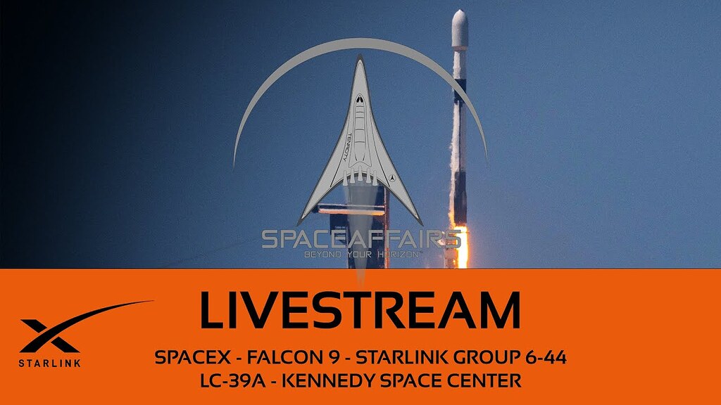 SpaceX Starlink Group 6-44 Launch - The Happening World - Scanalyst