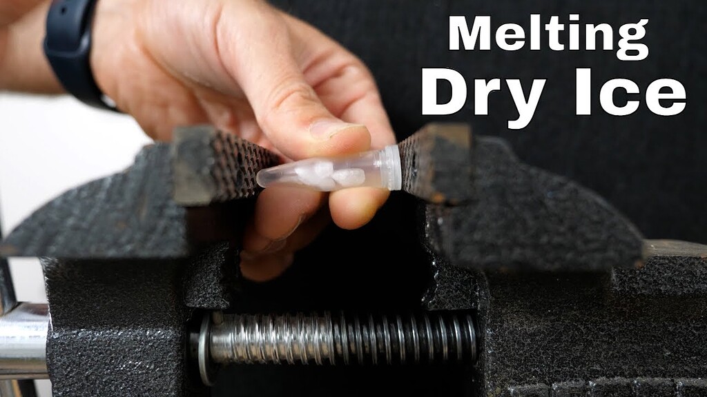 Under Pressure: Melting Dry Ice - Context - Scanalyst