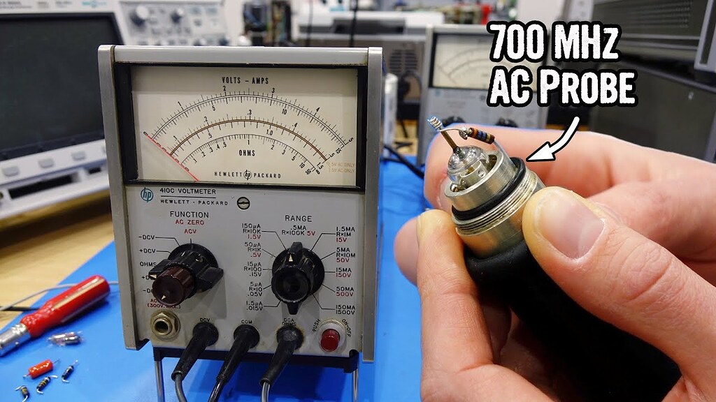 Building a New AC Probe for a Vacuum Tube Voltmeter - Continuity ...