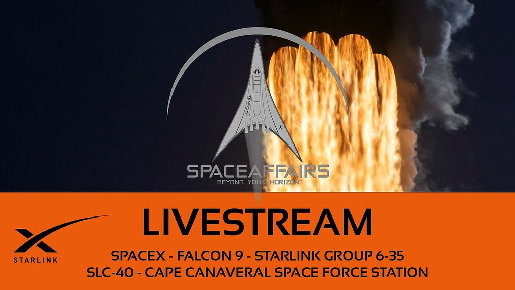 SpaceX Starlink Group 6-35 Launch - The Happening World - Scanalyst