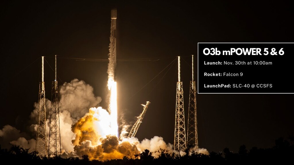 SpaceX O3b mPOWER 5 and 6 Launch - The Happening World - Scanalyst