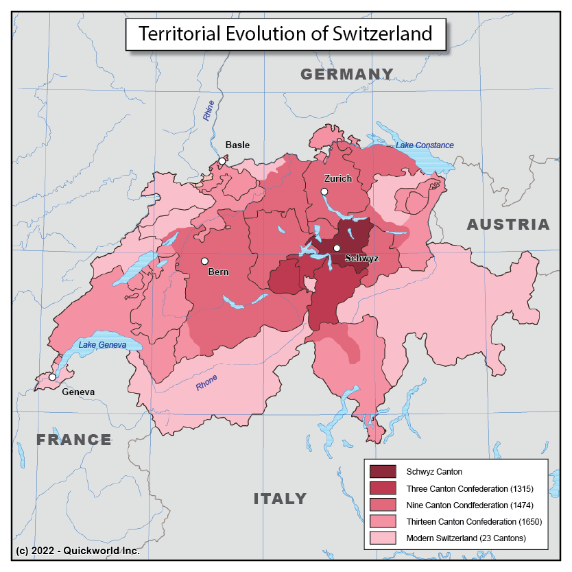 Territorial Formation of Switzerland - General Discussion - Scanalyst